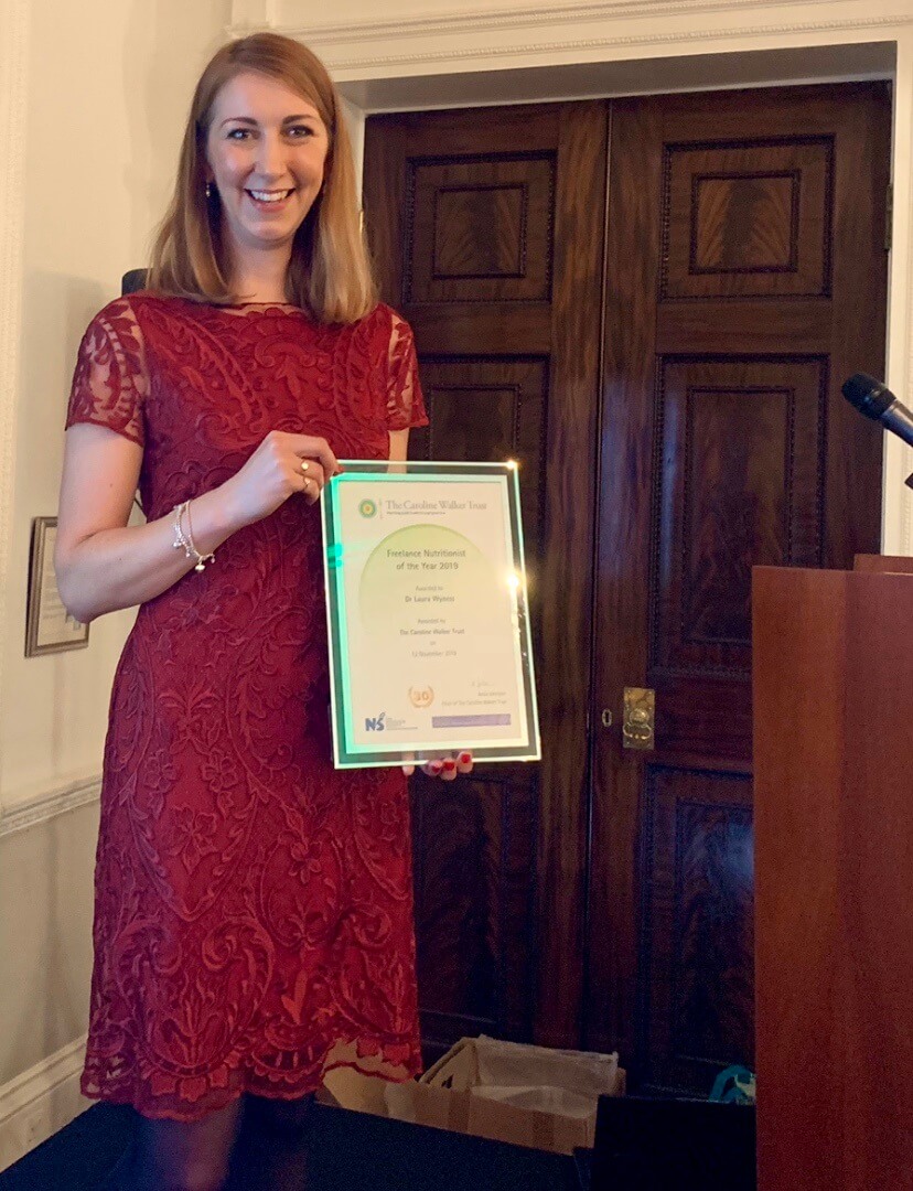 Freelance Nutritionist of the Year! – Caroline Walker Trust Award - Dr ...